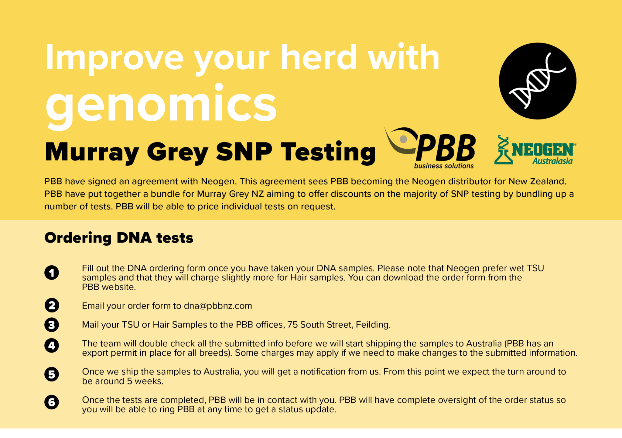 Genomic Testing - NZ Murray Grey